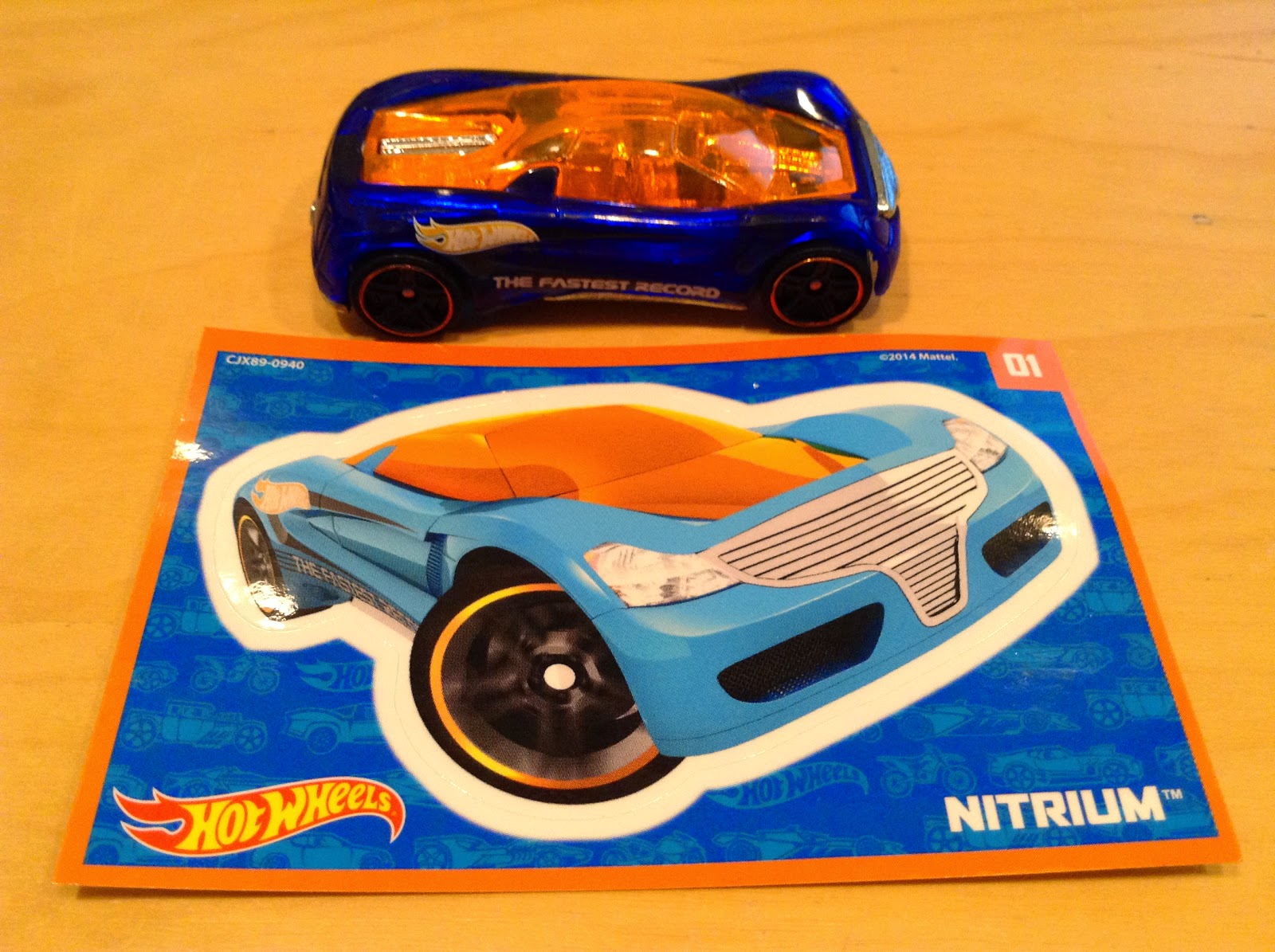 JULIAN'S HOT WHEELS BLOG: Nitrium (2015 Mystery Models #1)