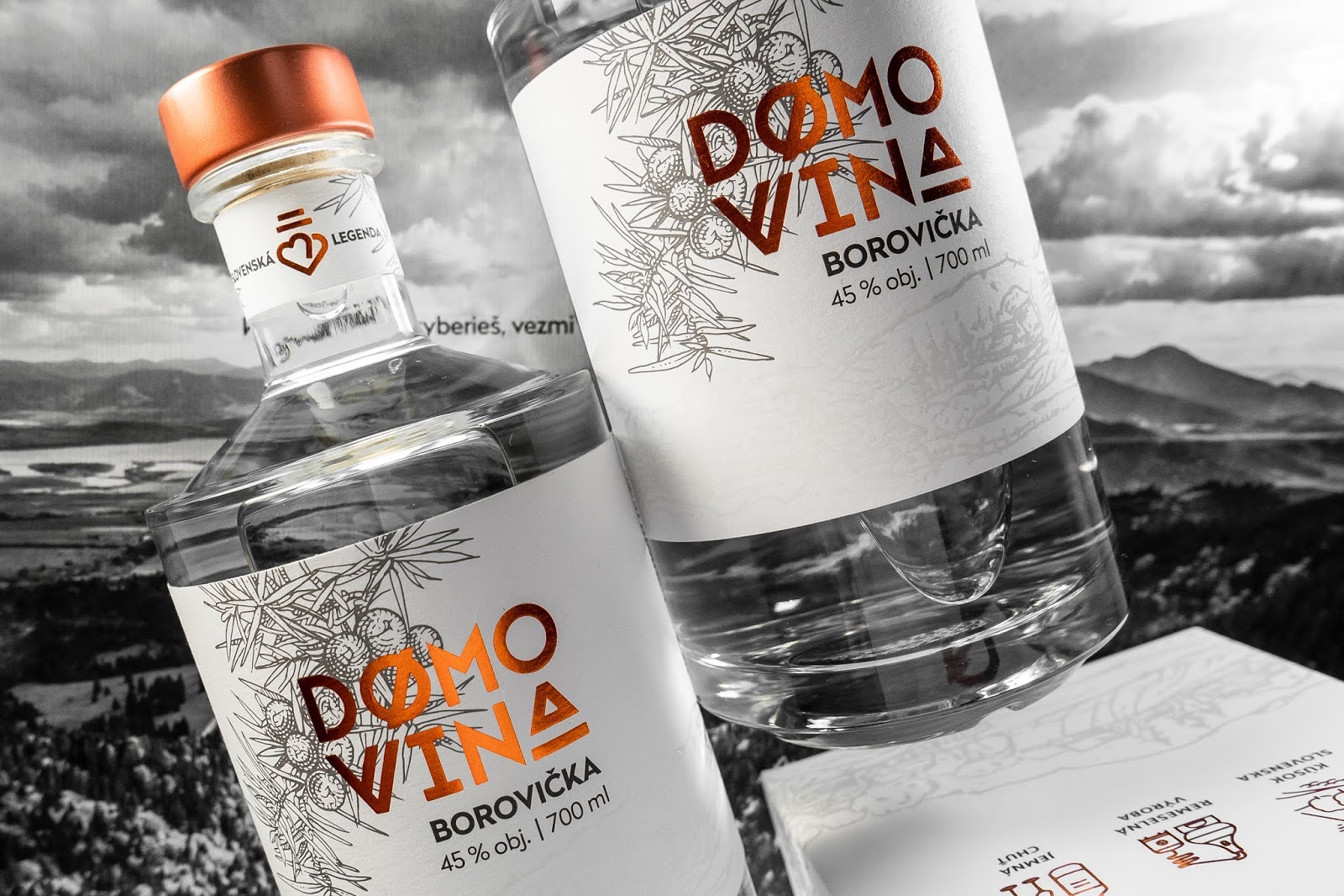 Domovina Slovak national spirit – Packaging Of The World