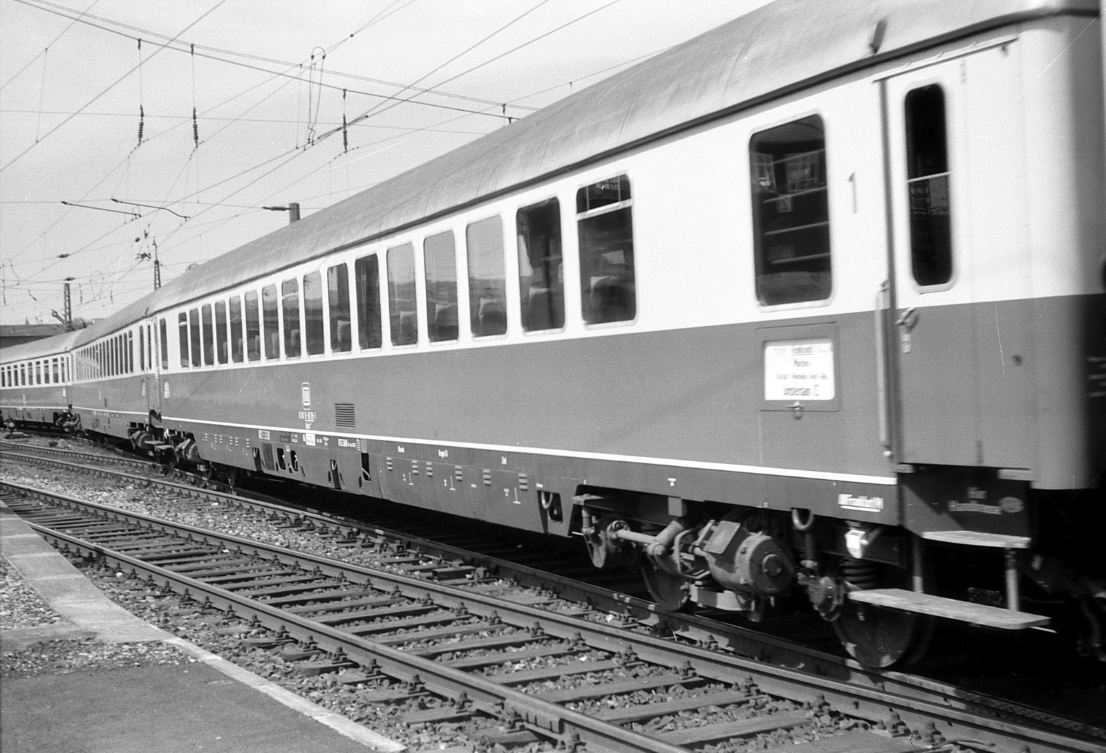 Die DB in Bildern 1966-1991: Apm (TEE- und IC-Großraumwagen 1. Klasse)