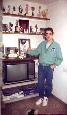 ESCACS VISCUTS: Lluís Comas, campió mundial junior sub-14 l'any 1984