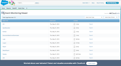 Salesforce Hacker: Cloudlock Event Monitoring Viewer
