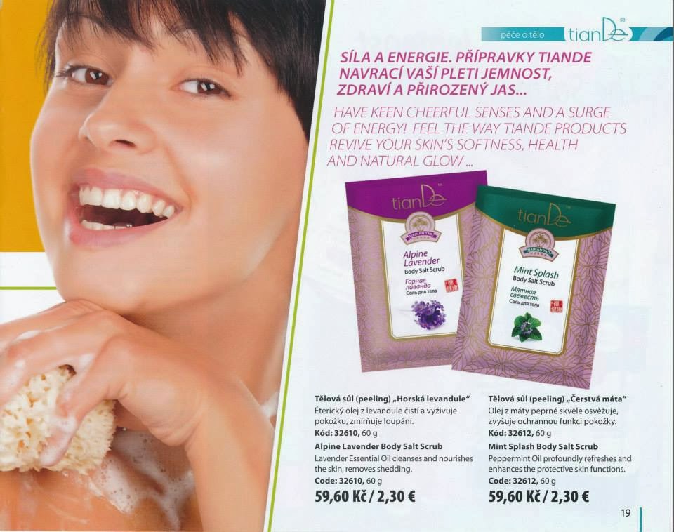 Přírodní kosmetika tianDe: Produkty tianDe
