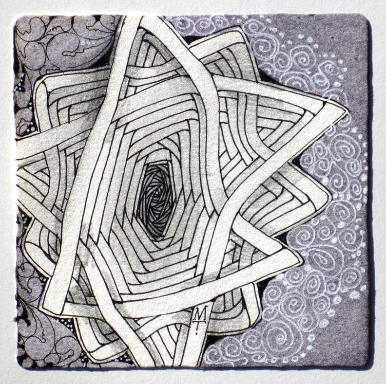 Zentangle: Tangling in the Shade