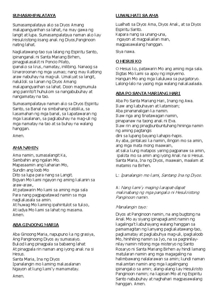 aba ginoong maria - philippin news collections