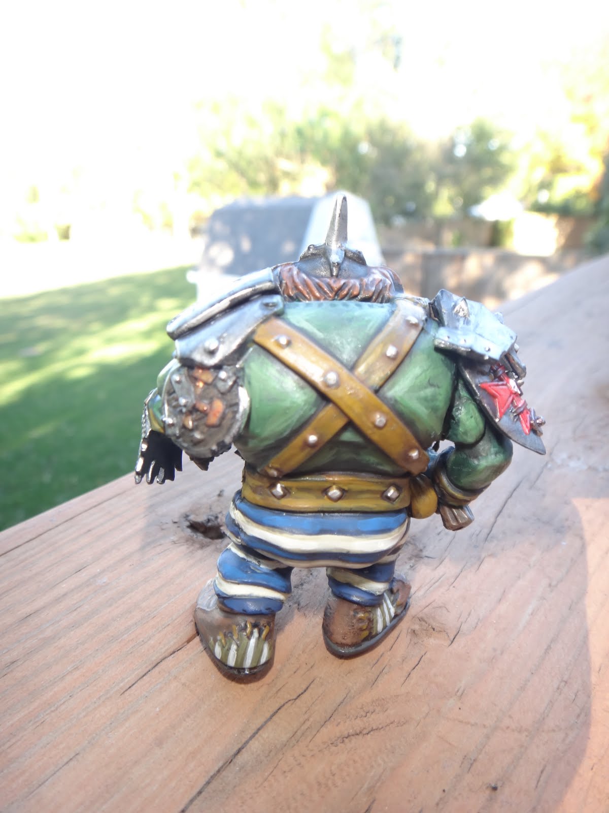 The Waaagh Cast!: Chuck ToFG: 1992 Ogre Conversion 'Bruiser' Painted