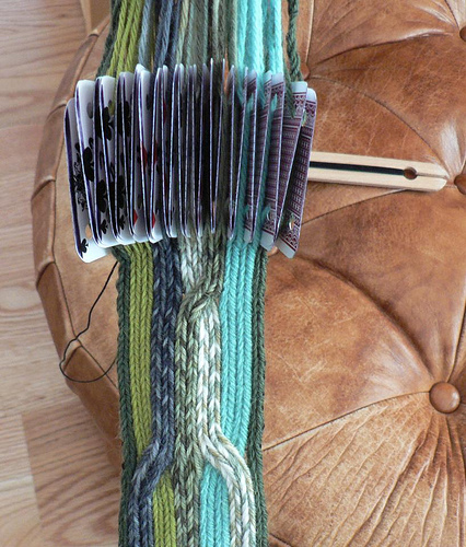 Tarja's Crafts: Card weaving