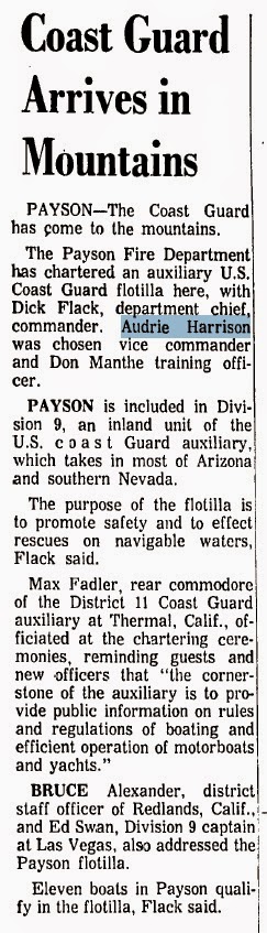 Harrison Histories: Audrie Grady Harrison