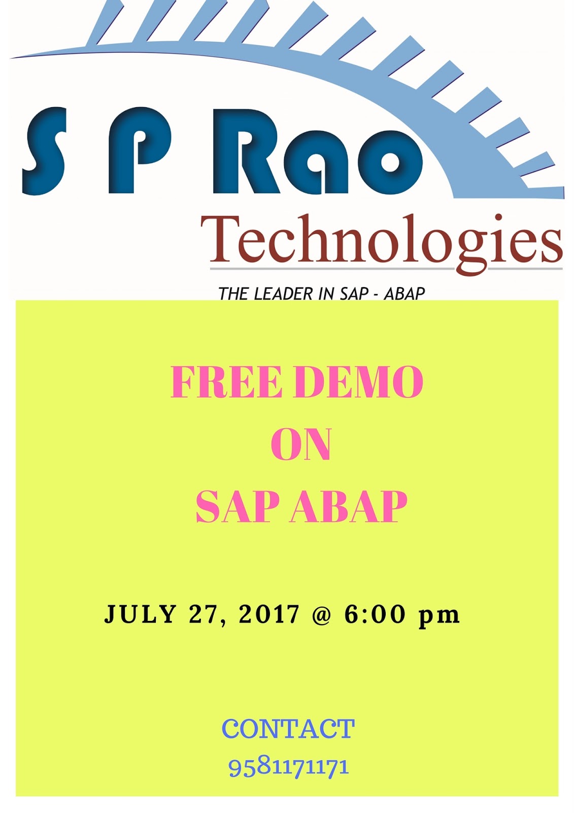 SAP ABAP Training Institutes In Hyderabad SAP ABAP Training Institutes In Hyderabad
