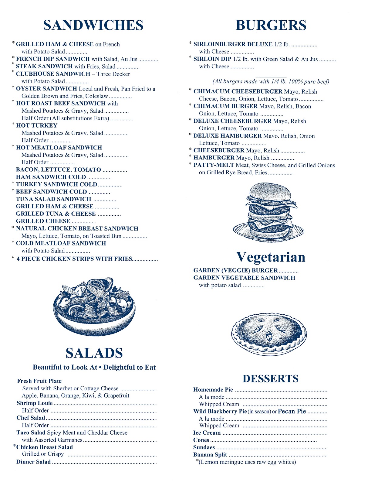 Chimacum Cafe (360) 732-4631 on Rhody Dr at corner Beaver Valley Rd and ...