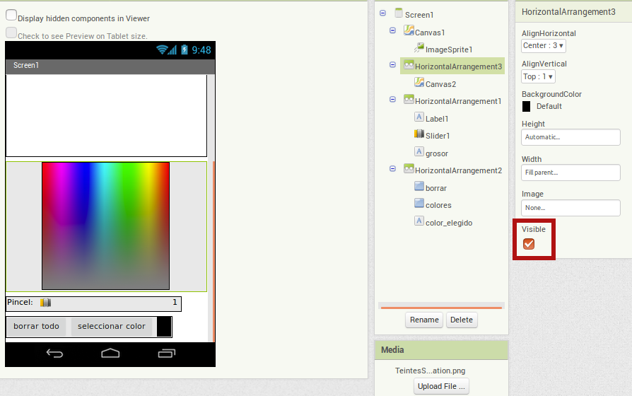Tecnoparador: App Inventor: pintar