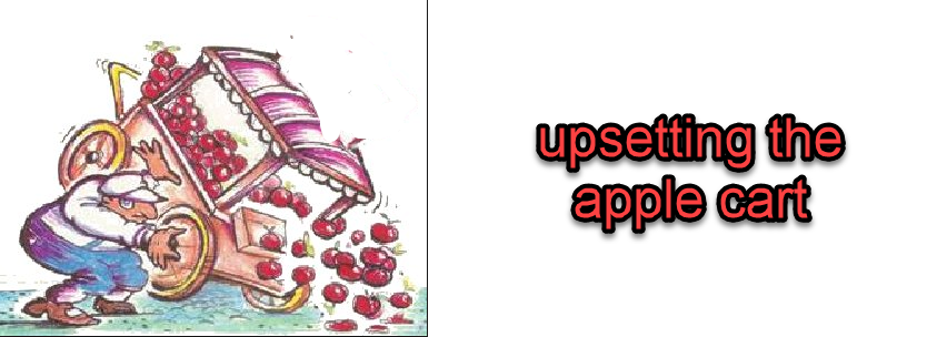 Reflections From Michael The Lesser: Upsetting The Apple Cart