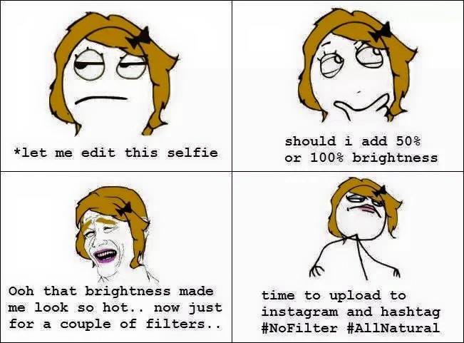 She Photoshop her selfie-girls-humour-meme-make-up-trolls-boys-vs-girls ...