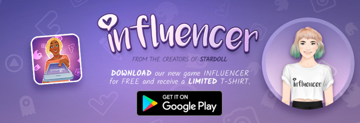 Free Influencer Shirts + App | Stardoll's Most Wanted...