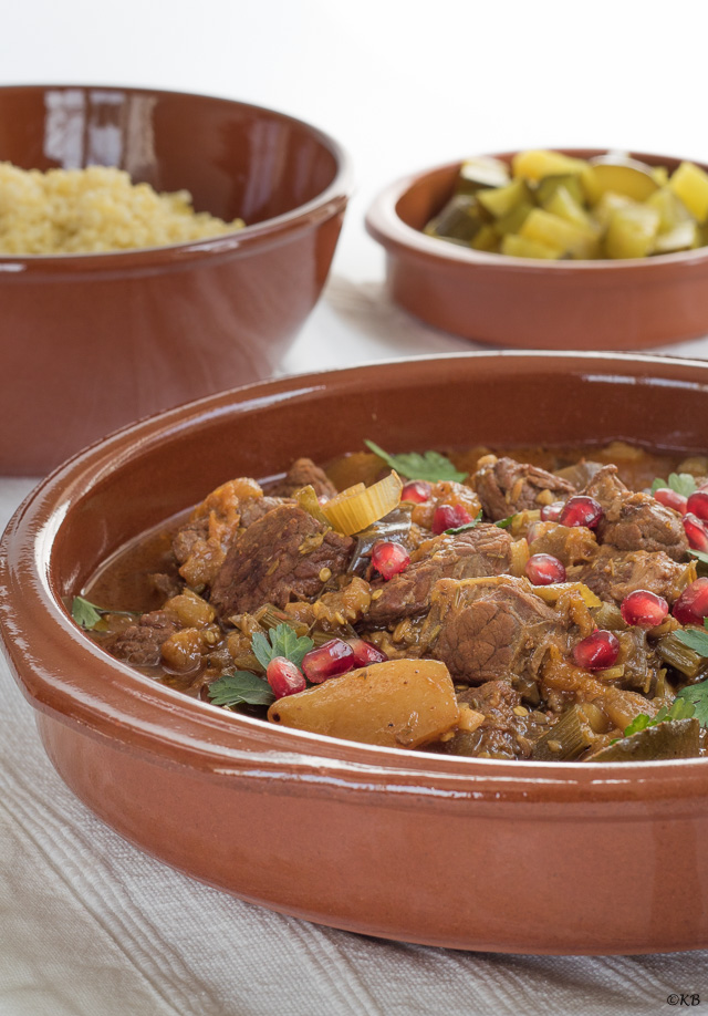 Huis, tuin en keukenvertier: Gestoofd rundvlees met venkel en aubergine