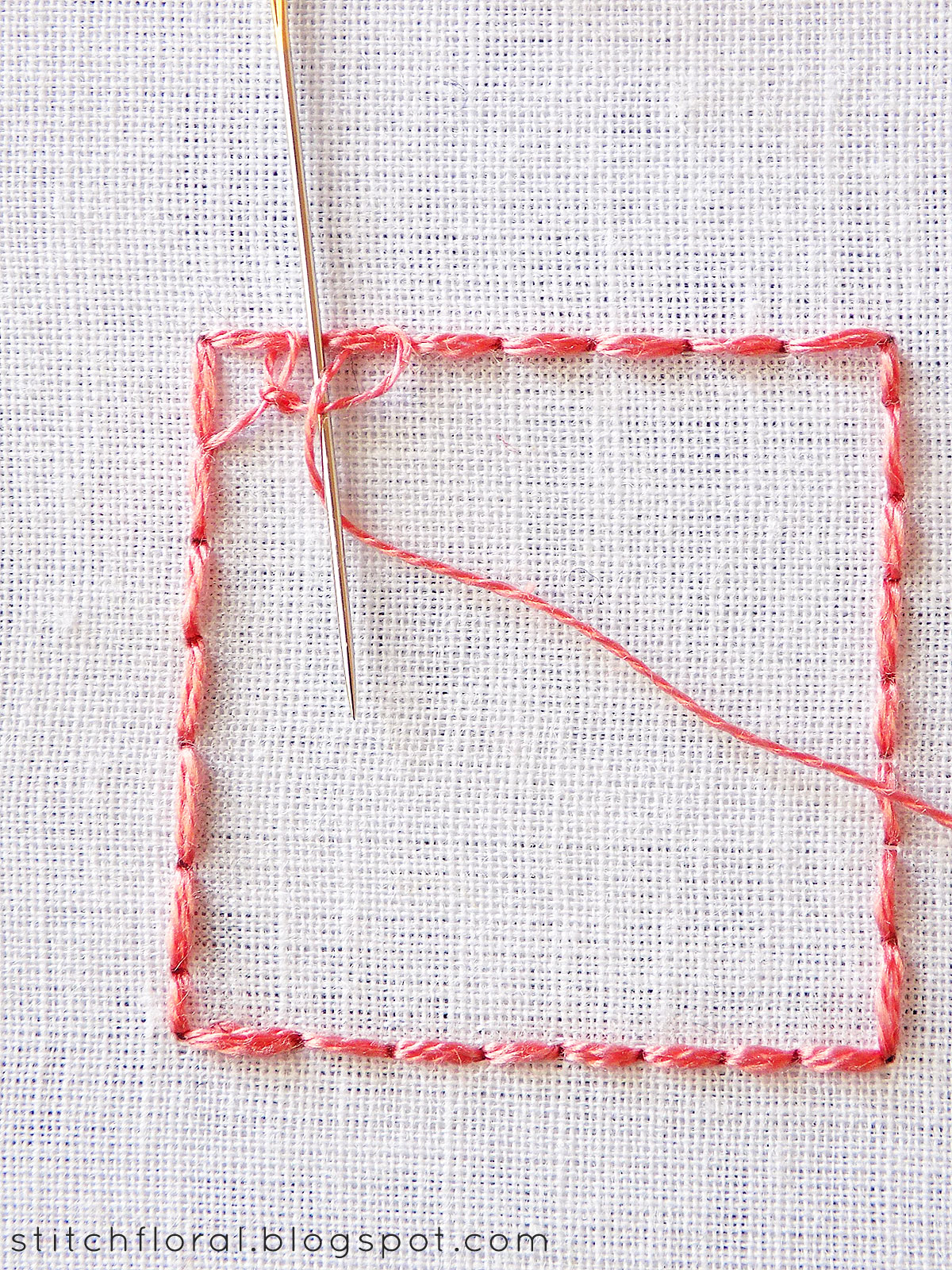 Detached Buttonhole variations - Stitch Floral