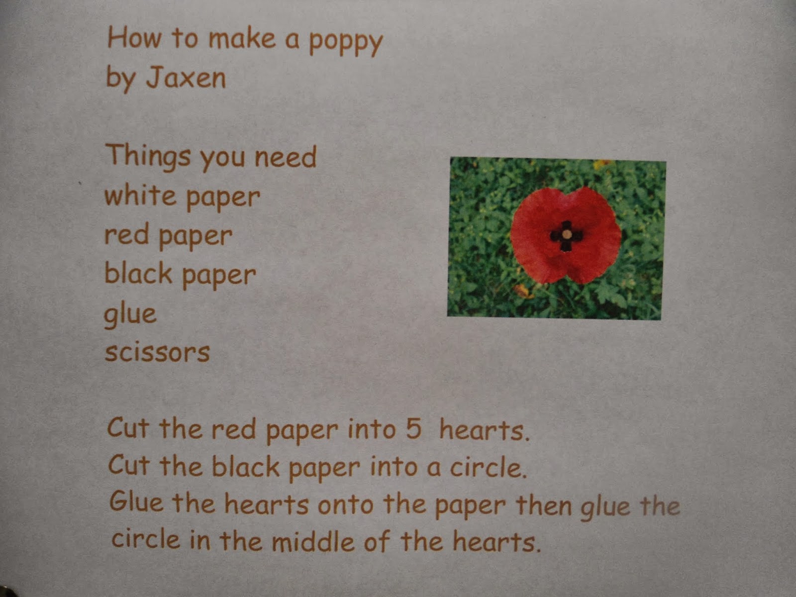 The Passionate Educator: a blog by Mrs. Obach: Procedural Writing