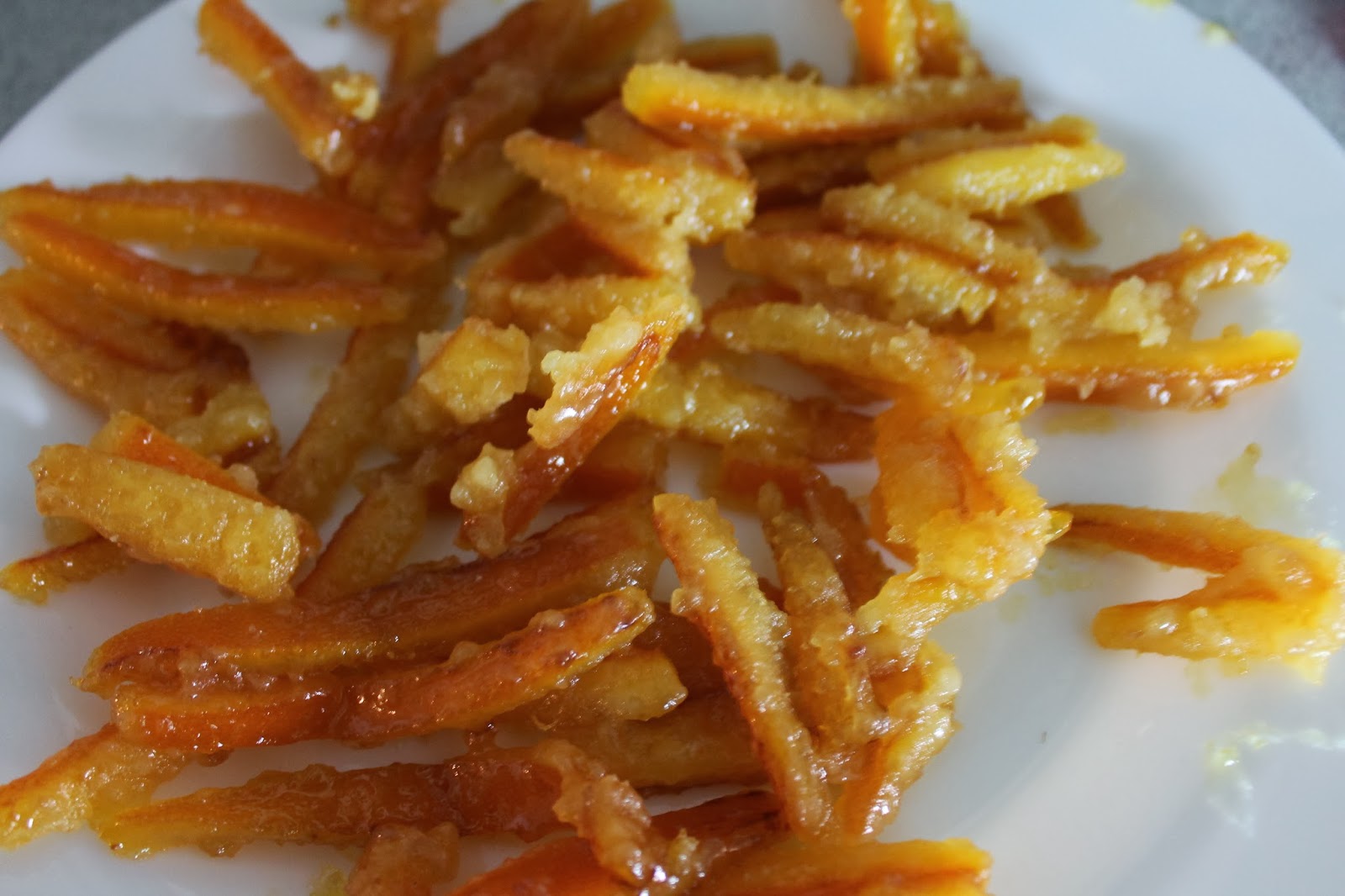 Cáscara de Naranja confitada - Recetas de cocina italiana