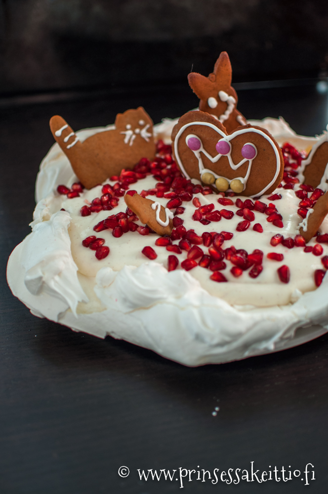Prinsessakeittiö: Pipari-pavlova - 22. luukku