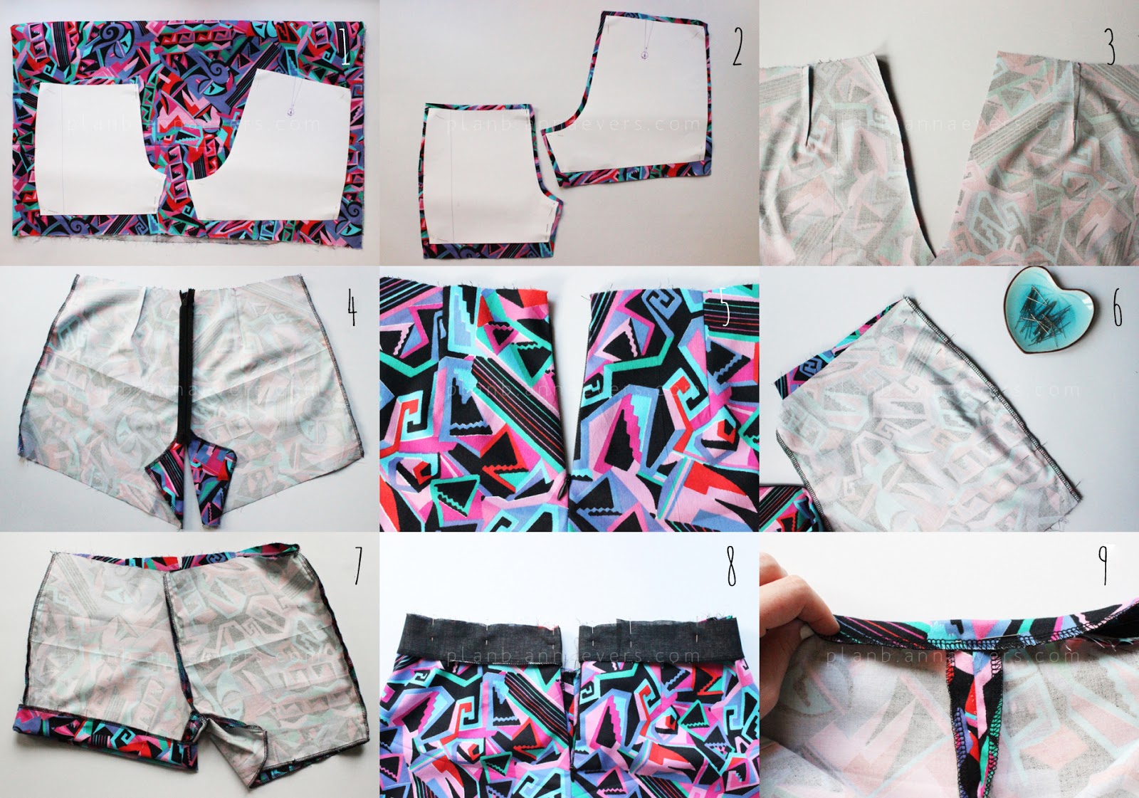 Patrones de short - Imagui