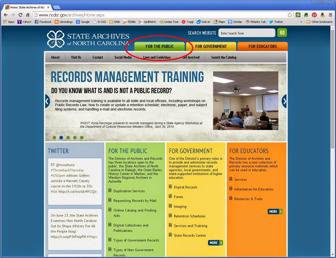 Welcome to Genealogy By Ginger!: Identifying Land Grants Using the NC ...