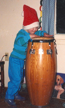 Rick and Van — Percussion: About Van