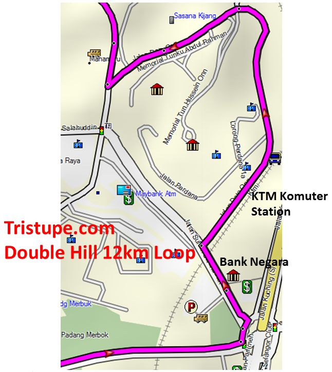 10km Double Hills Loop Bukit Tunku ~ TRISTUPE.COM