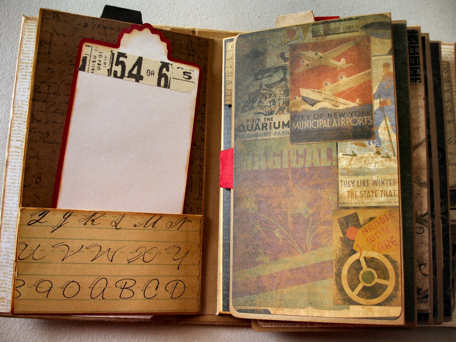 Muddy Footprints: Timeless Stack DCWV Vertical Paperbag Mini Album