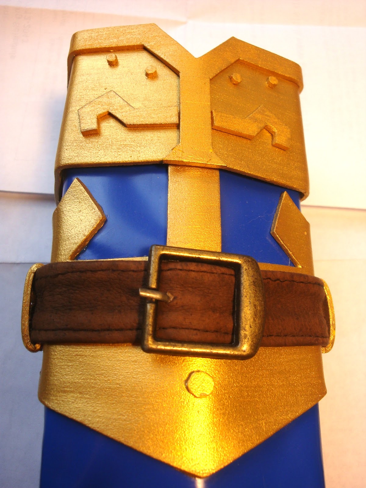 Link Cosplay - Skyward Sword: Master Sword Sheath Details