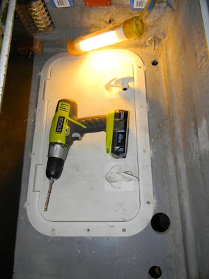 Ericson 25, Oystercatcher: Lazarette Modifications, Part 16: Final ...