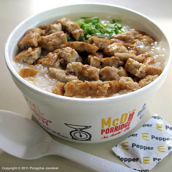 Aizat Abd: bubur McD