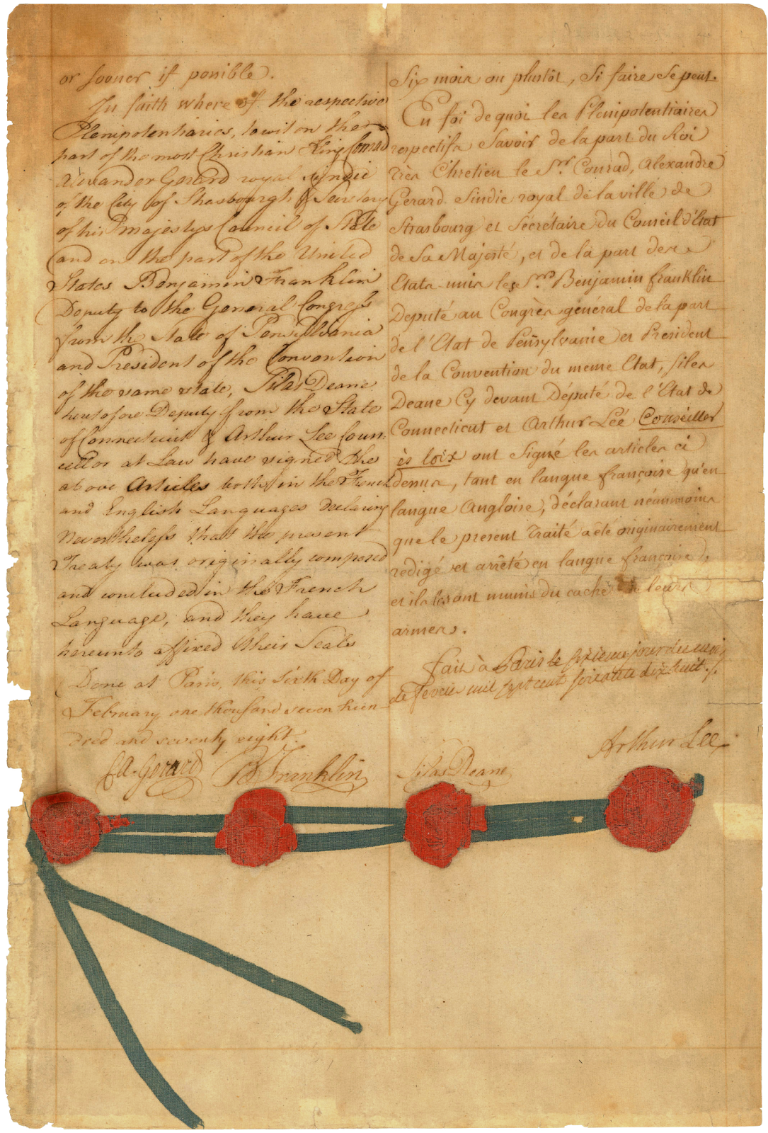 President Henry Laurens: Franco-American Alliance