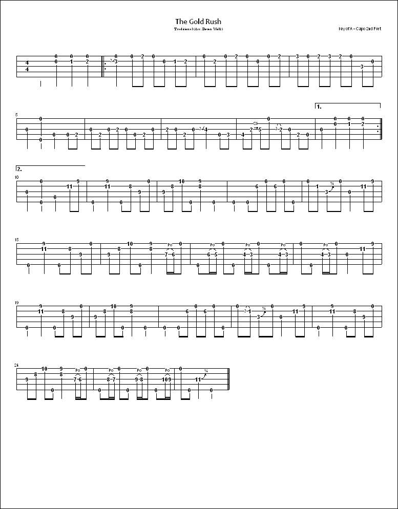 Devon's Banjo Homeplace: Exploring The Gold Rush - Part II: Single ...