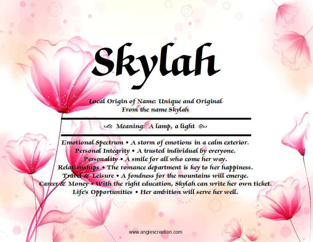 Skylah | Unique Names