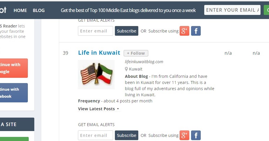Life in Kuwait Blog: Life in Kuwait Blog #39 on the list of Top 100 ...