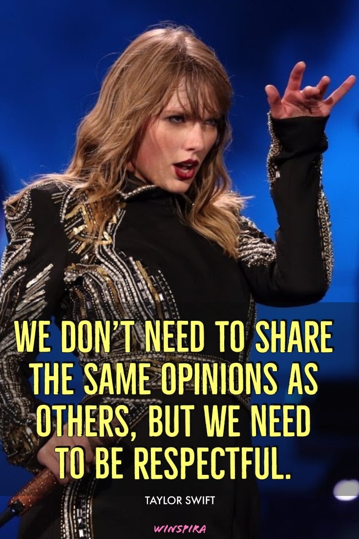 20 Popular Taylor Swift Quotes