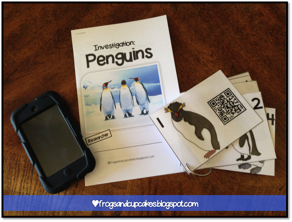 Tales of Frogs and Cupcakes: QR Code Investigation: Penguins