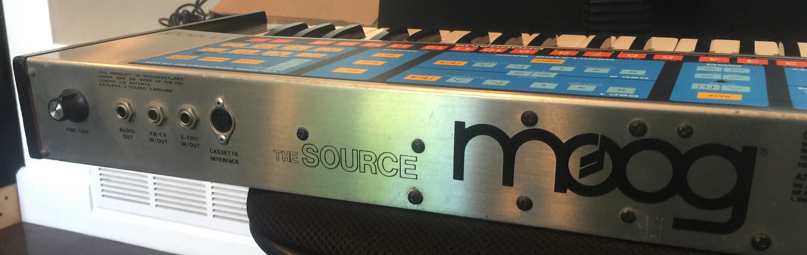 MATRIXSYNTH: Moog Source with Painted Black Side Panels