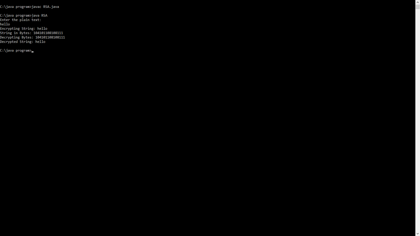 GR SOLUTION: RSA Algorithm implementation in java GR SOLUTION: RSA Algorithm implementation in java