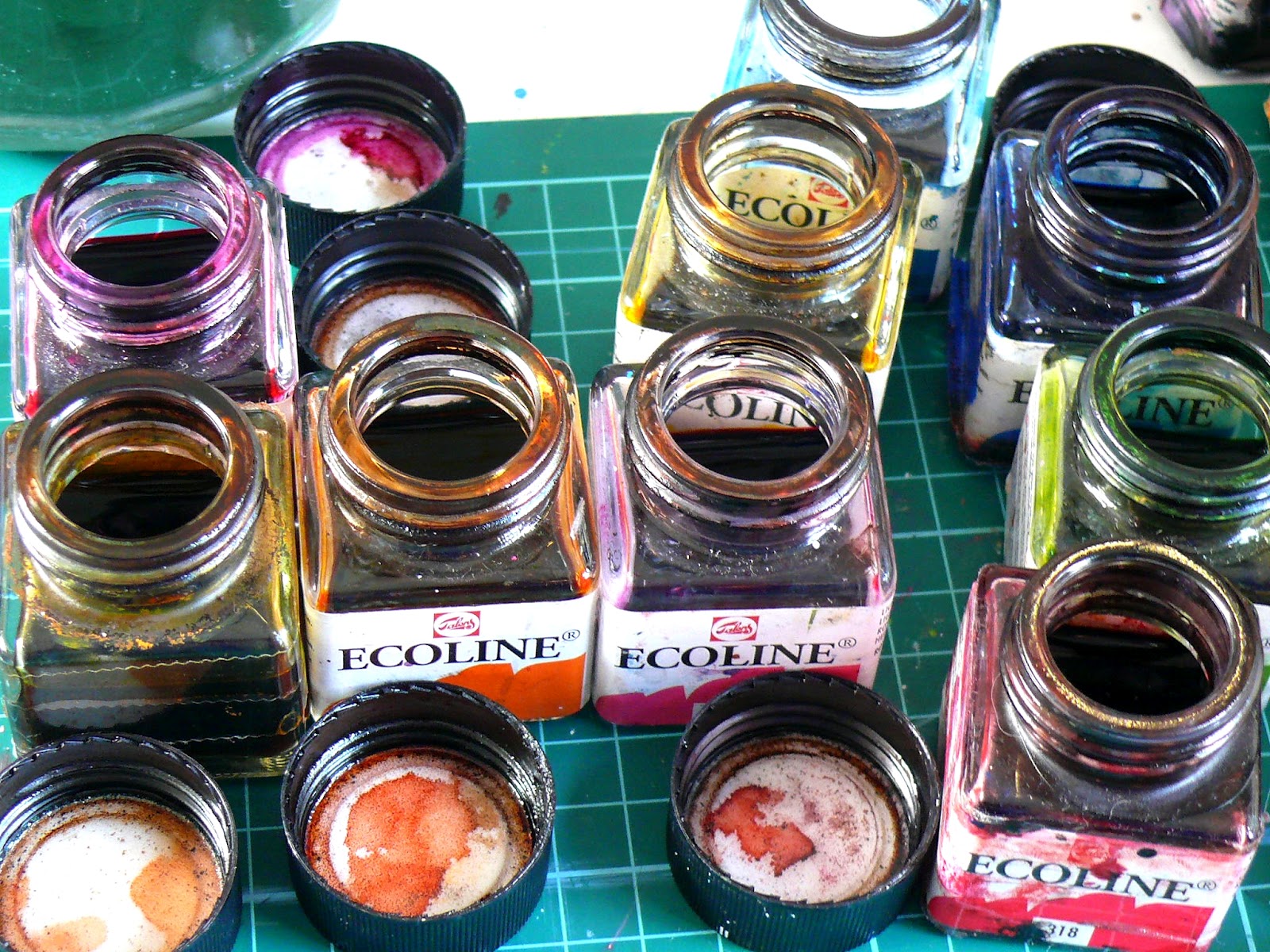 Art Menagerie: Some of my work using Ecoline Liquid Watercolour ...