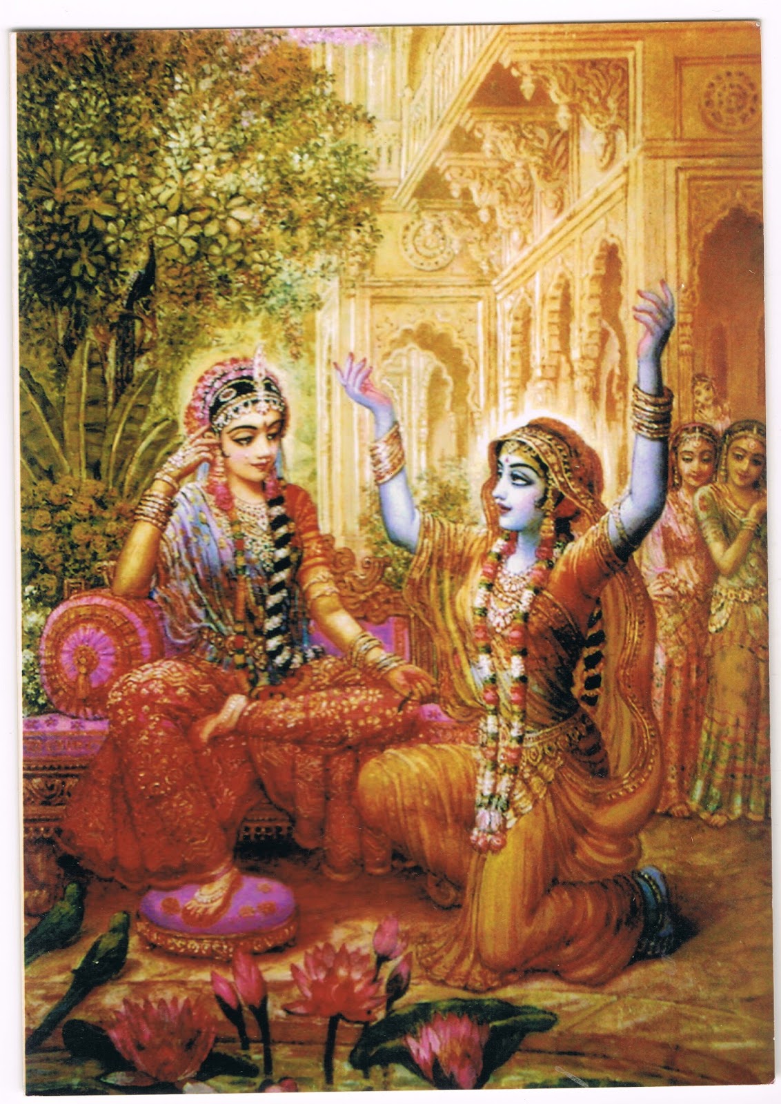 dharmik: radhe radhe