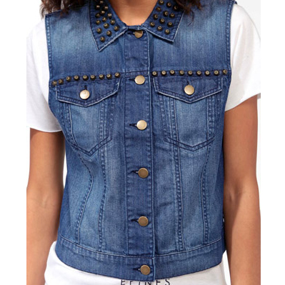 Cut It Off - Denim Vests