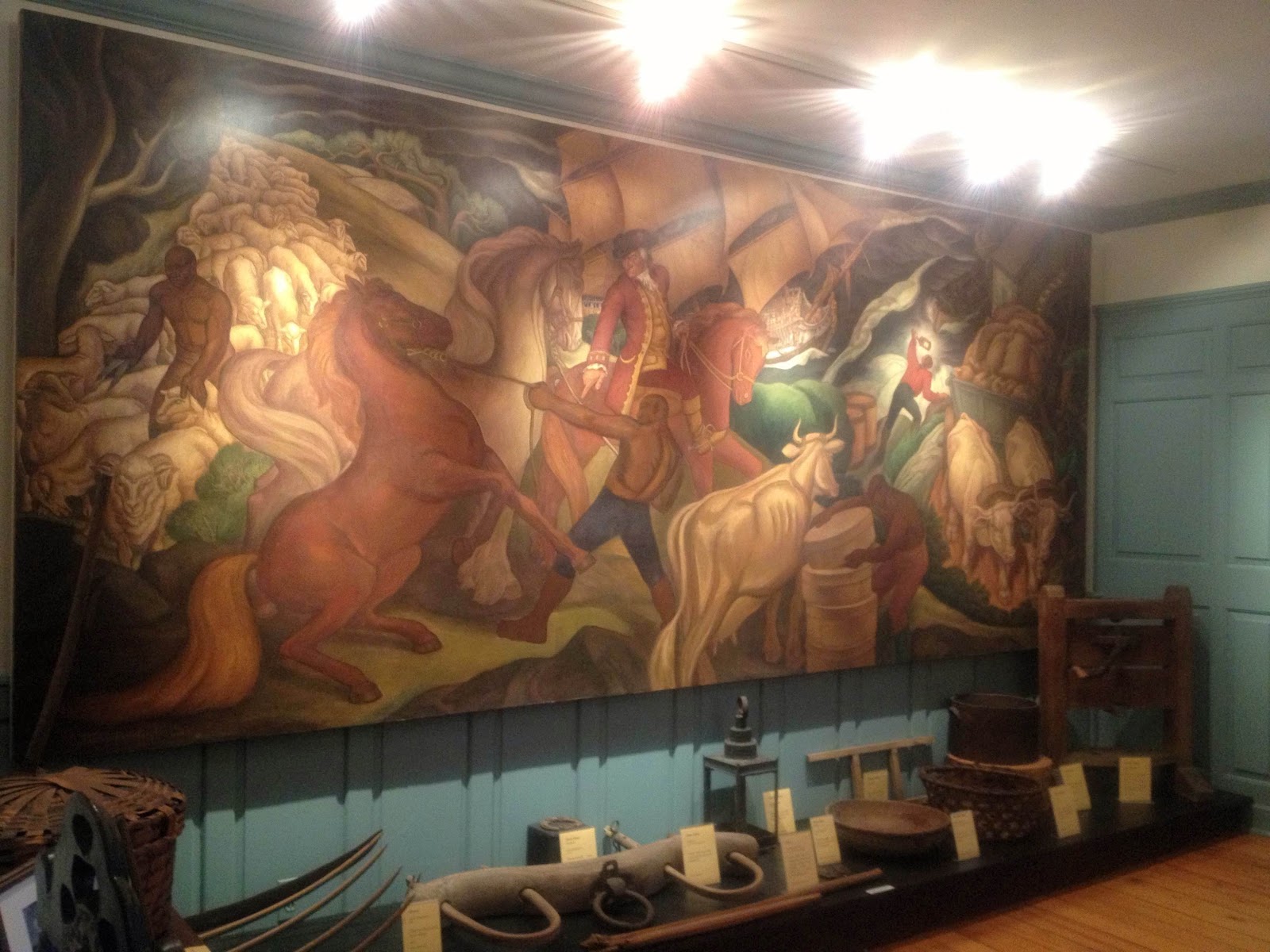 Washington County History: New Drawings of the Baker Mural