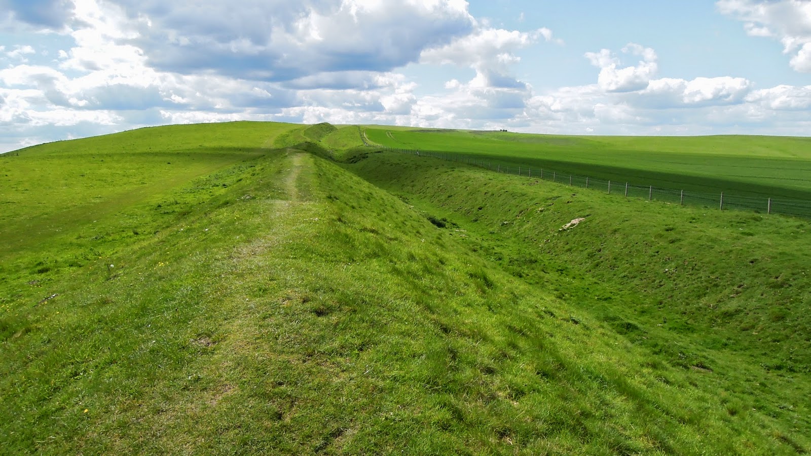 Avebury: attempt to cycle the Wansdyke