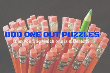 Explore Odd One Out Picture Puzzles: Spot the Differences