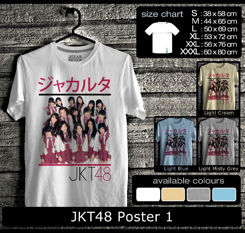 Kaos All About 48 (AKB48 & JKT48) | Katalog OceanSeven Clothing Factory
