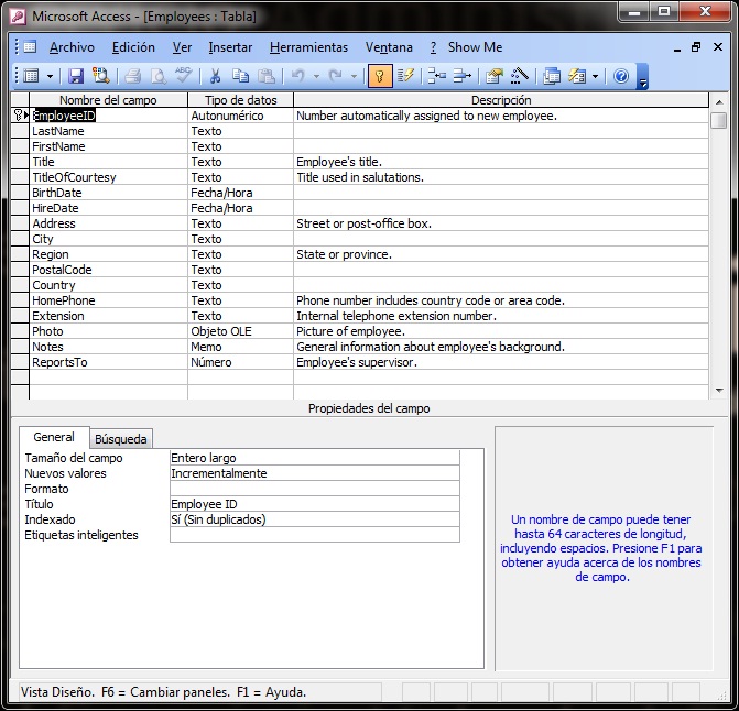Código Fuente y más código ...: ROWNUM en MS ACCESS