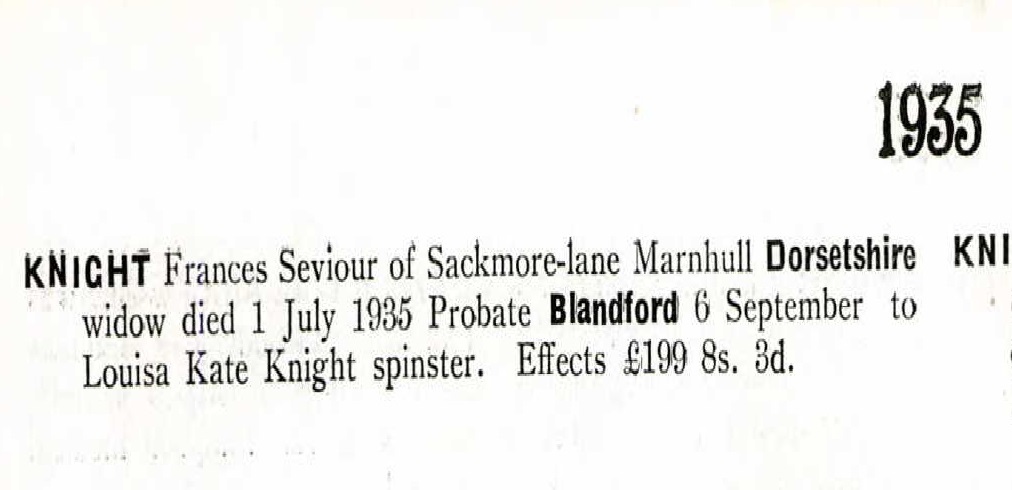 Our Loader & Northover Family Trees from Dorset, England.: PART 2:SYMES ...