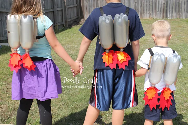 DIY Rocket Jet Packs: Family Edition!