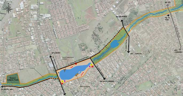 Plano diretor de Jaú - SP: Mapas - Plano Diretor (2006)