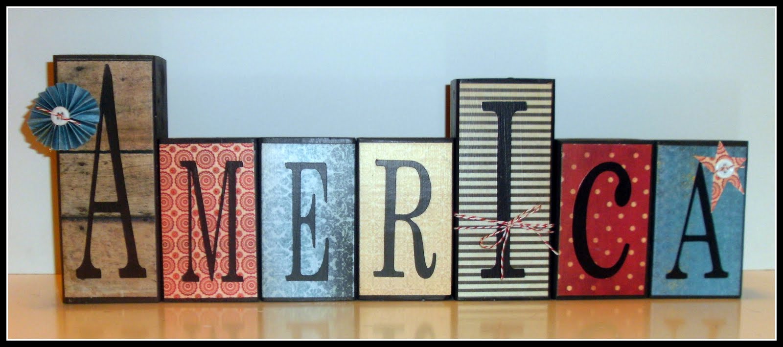 Crafty Girls Workshop...: Feeling Patriotic